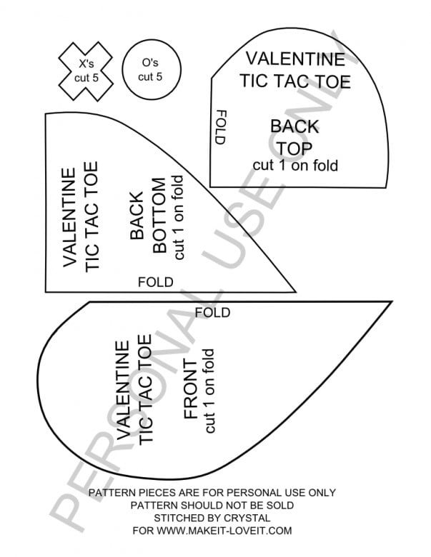 Free Pattern Pieces | Make It & Love It