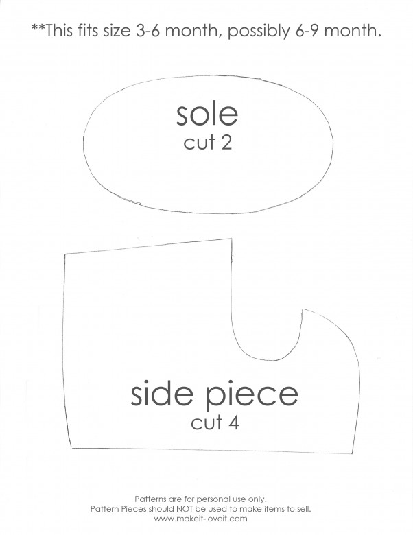 Free Pattern Pieces | Make It & Love It