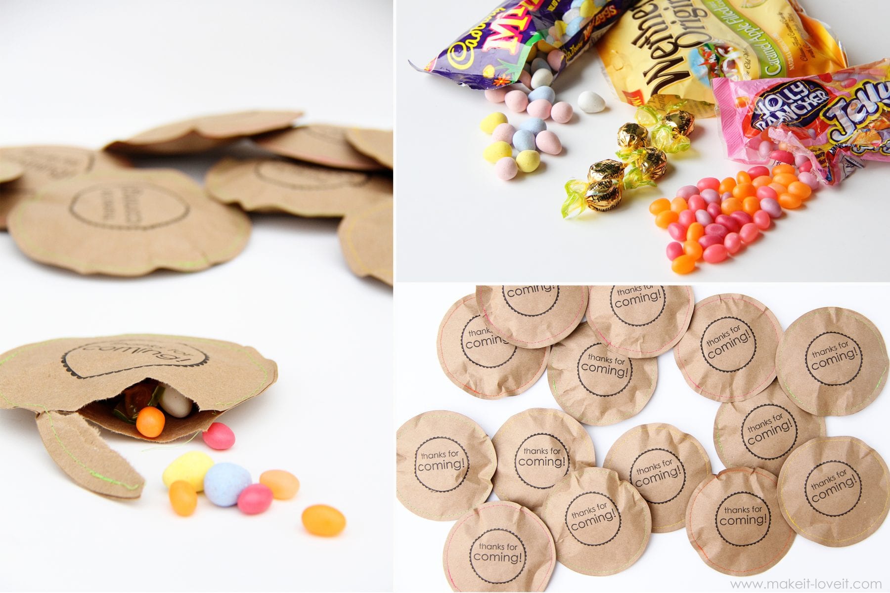 Party Thank You's (filled with candy) | Make It & Love It