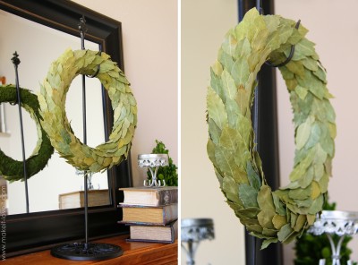 Bay Leaf Wreath (year round decor) | Make It & Love It