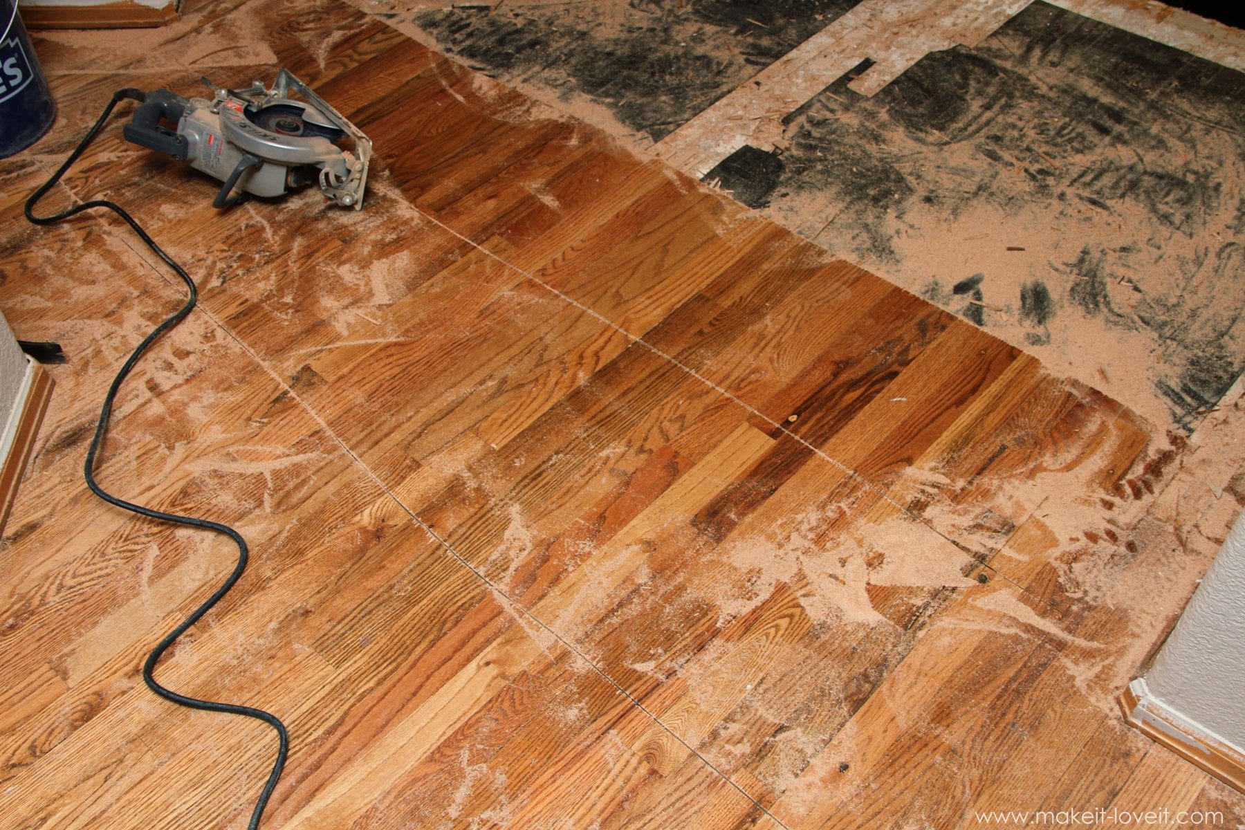 Removing Old Hardwood Flooring | Floor Roma