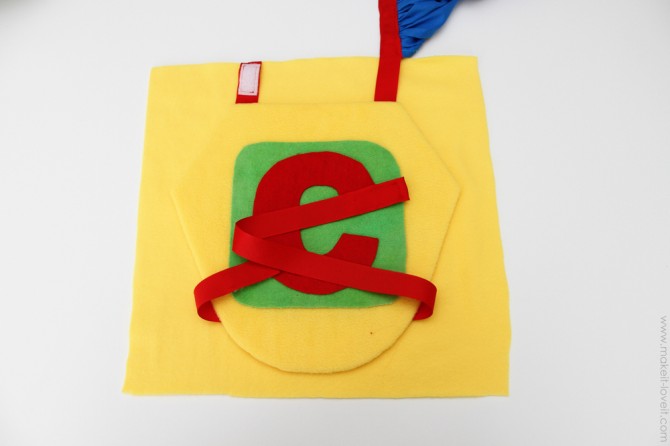 Super Hero Cape with Chest Plate (shield template included) | Make It ...
