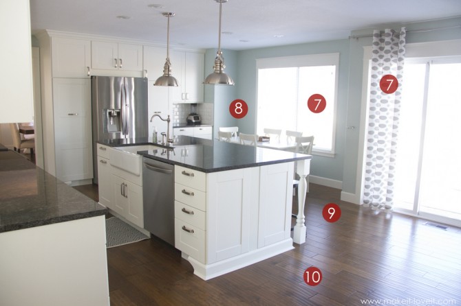Home Improvement: Adding Column Supports to Counter Overhang (PLUS ...