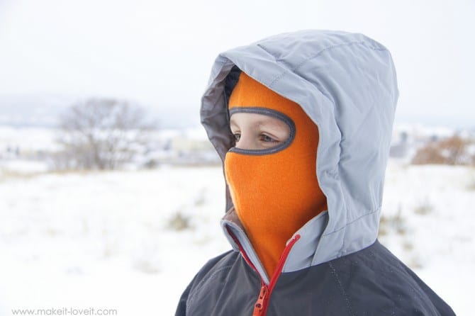How to Make Your Own DIY Ski Mask (Balaclava Sewing Pattern)