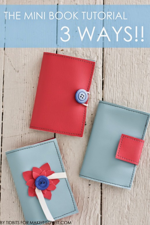 Mini Books for Card Collections (or photos, business cards, etc) | Make ...