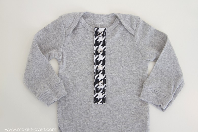 How to Make & Sew a Partial Button Placket on a Shirt
