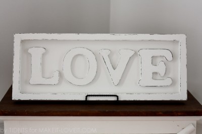 Pottery Barn inspired LOVE ART | Make It & Love It
