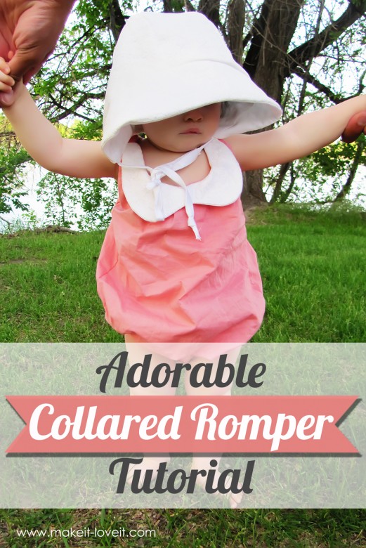 Collared Baby Romper Tutorial