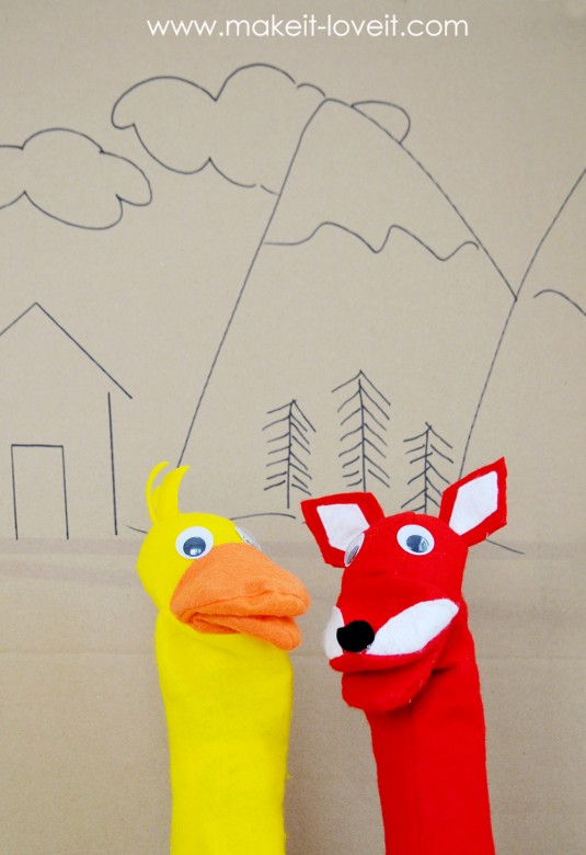Make Felt Animal Puppets | Make it and Love it