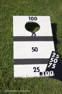 DIY Bean Bag Toss...fun for the whole family! | Make It & Love It