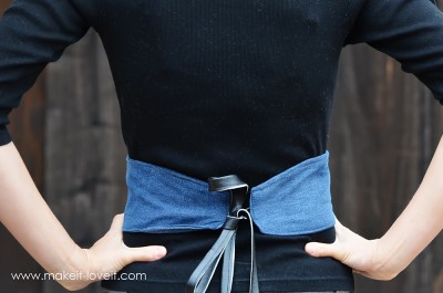 DIY Reversible Wrap Belt | Make It & Love It