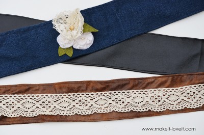DIY Reversible Wrap Belt | Make It & Love It