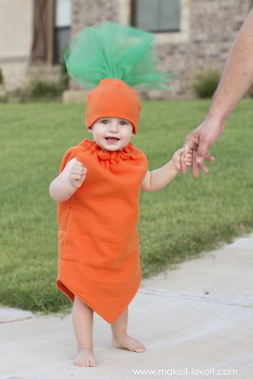 DIY Carrot Costume...fun for any age!
