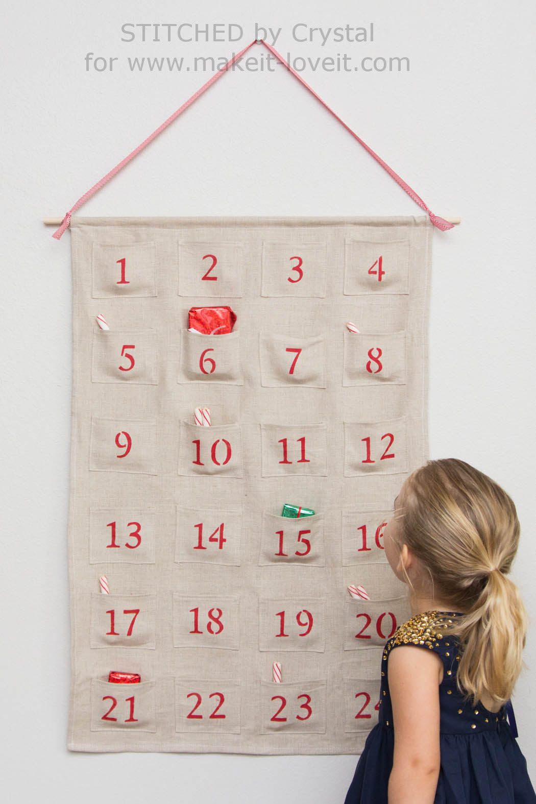 44 Designs Diy Advent Calendar Sewing Pattern HyndeMikaal