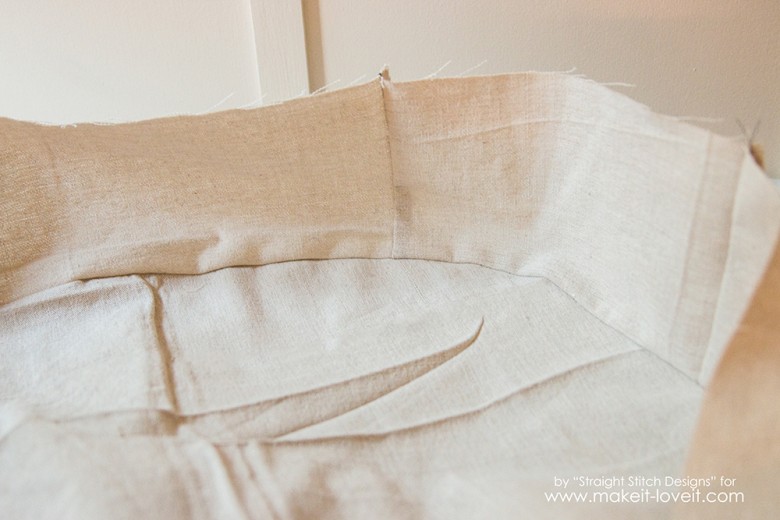 Dropcloth Floor Cushion (Using Fabric Scraps) | Make It & Love It