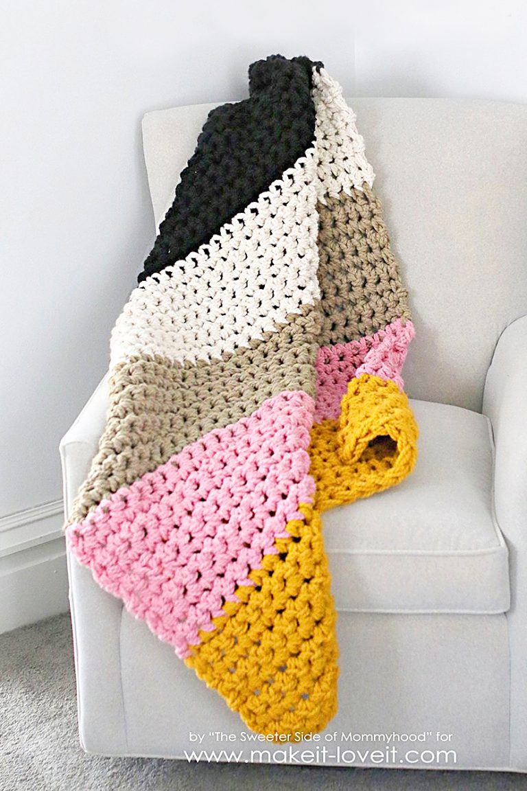 15 Beginner Crochet & Knitting Stitches, Patterns and Projects | Make ...