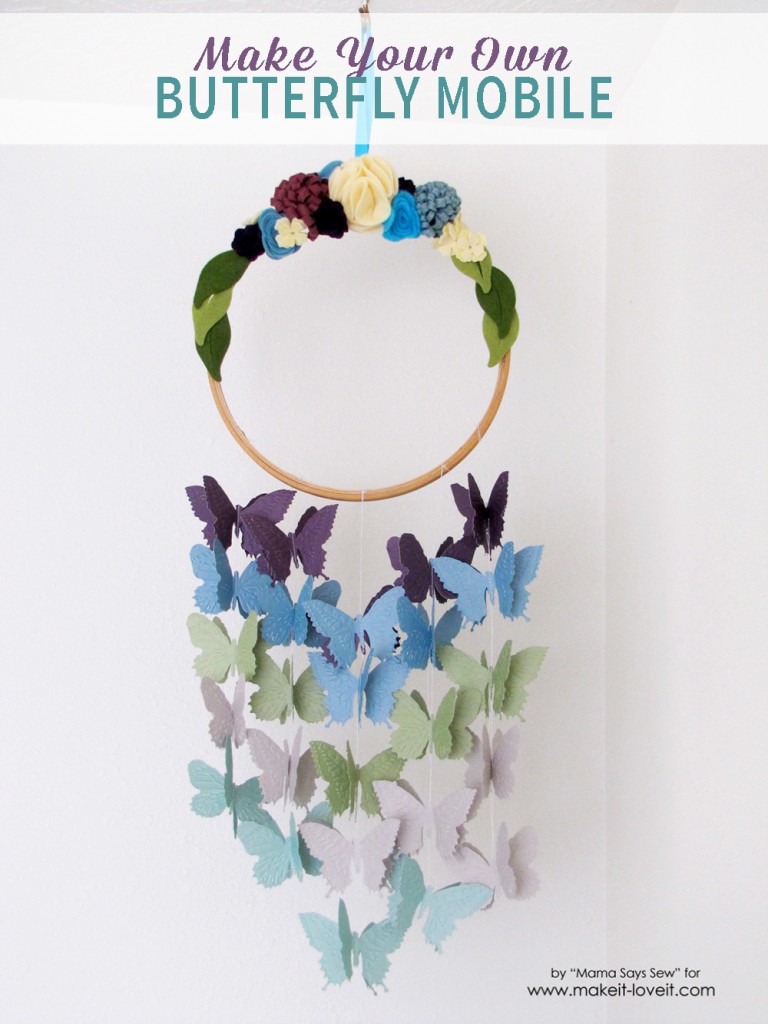 Make a Butterfly Mobile! | Make It & Love It