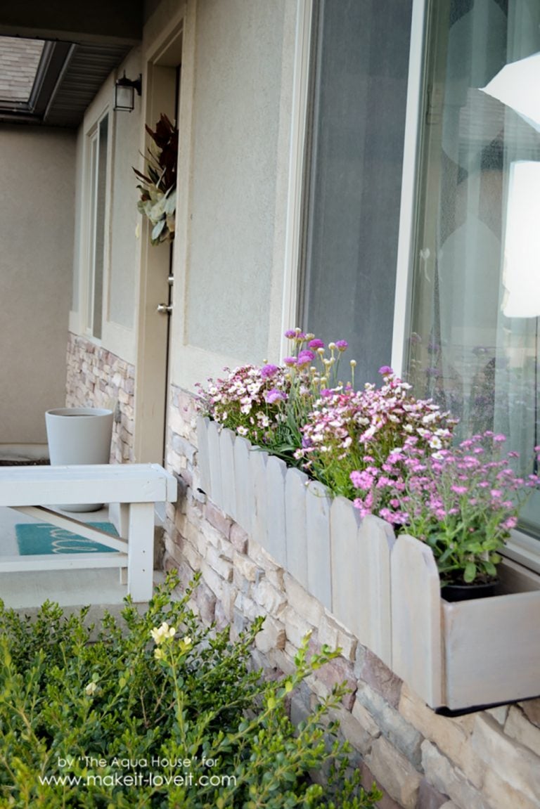 DIY Window Flower Boxes | Make It & Love It