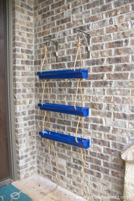DIY Hanging Rain Gutter Planters | Make It & Love It