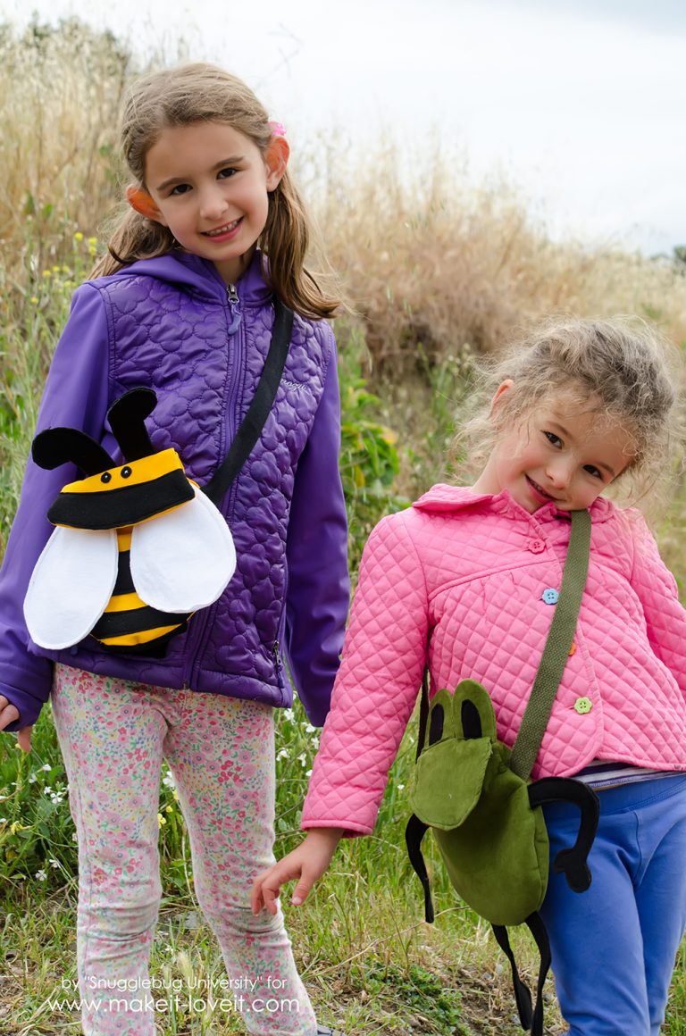 How to make a Kid's BUMBLEBEE Cross-Body Bag | Make It & Love It