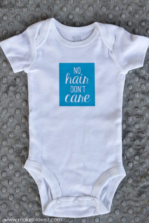 A QUICK Homemade Baby Gift (...digital files included!) | Make It & Love It