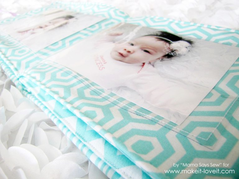 DIY Fabric Photo Album for Baby | Make It & Love It