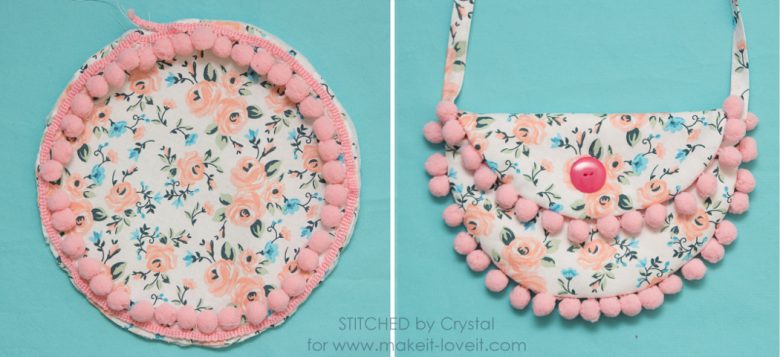 Simple CIRCLE PURSE Tutorial...for Girls! | Make It & Love It