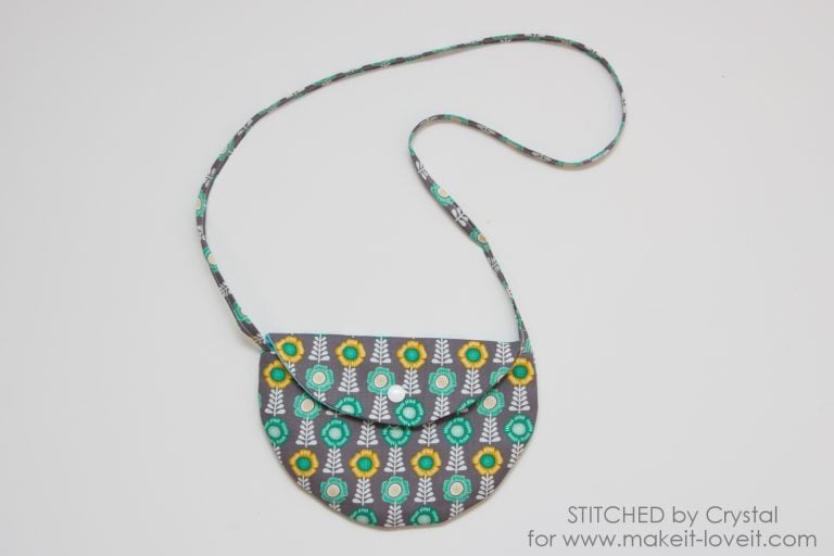 Simple CIRCLE PURSE Tutorial...for Girls! | Make It & Love It