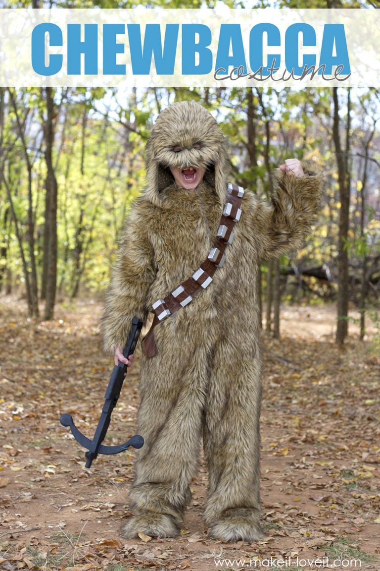How to make a "CHEWBACCA" Star Wars Costume! | Make It & Love It