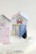 Printable 3D Christmas Houses (...great for kids!) | Make It & Love It