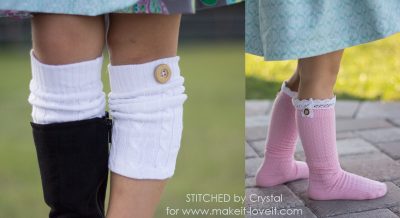 DIY Boot Socks...2 easy methods! | Make It & Love It