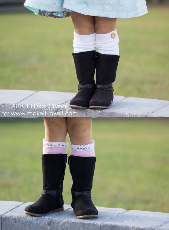 DIY Boot Socks...2 easy methods! | Make It & Love It