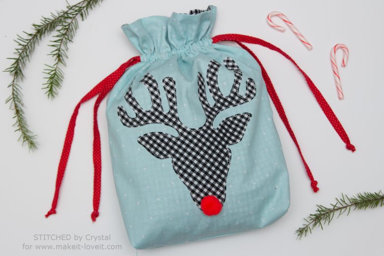 Sew a Reusable Rudolph Gift Bag! | Make It & Love It