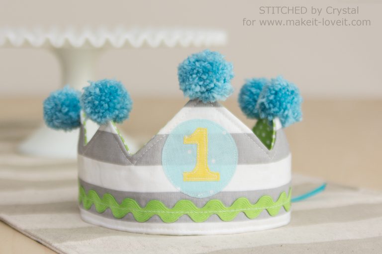 DIY Reversible Fabric Crowns...for Parties or Play! | Make It & Love It
