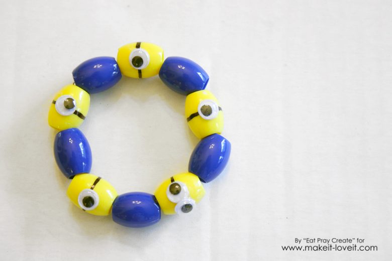 Minion Bracelet Tutorial (...video included) | Make It & Love It