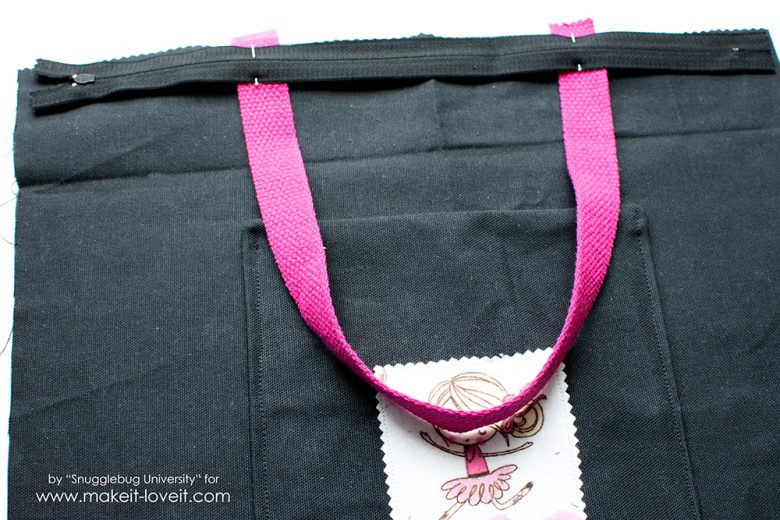 Zippered Tote Bag Tutorial | Make It & Love It