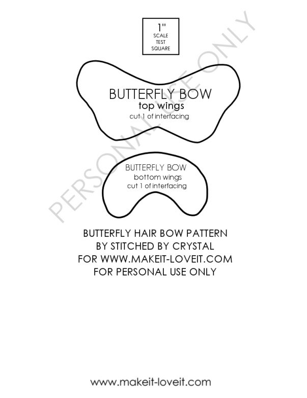 Free Pattern Pieces | Make It & Love It
