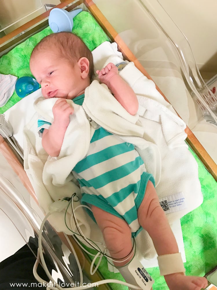 Our BABY MAX was born!! (...and in the NICU for now) | Make It & Love It