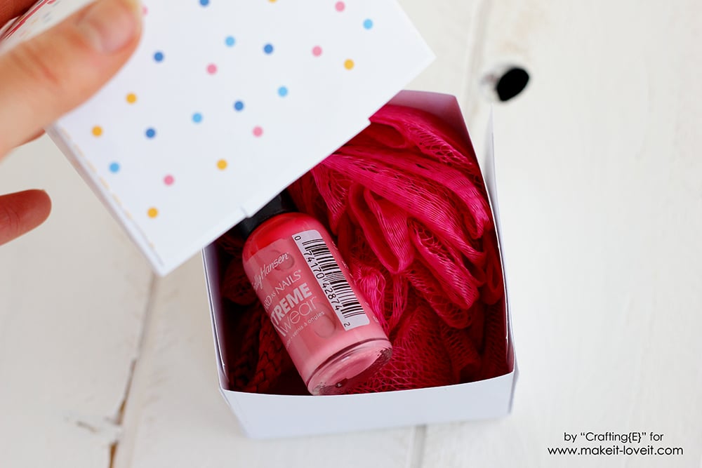 Free Printable Birthday Box Gift...quick and simple!! | Make It & Love It