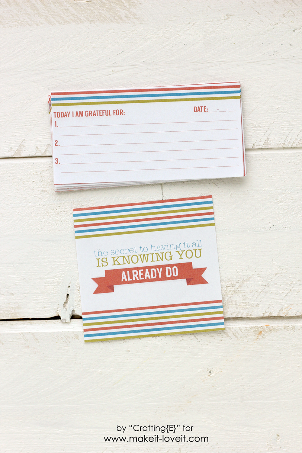 Printable DIY Gratitude Jar | Make It & Love It
