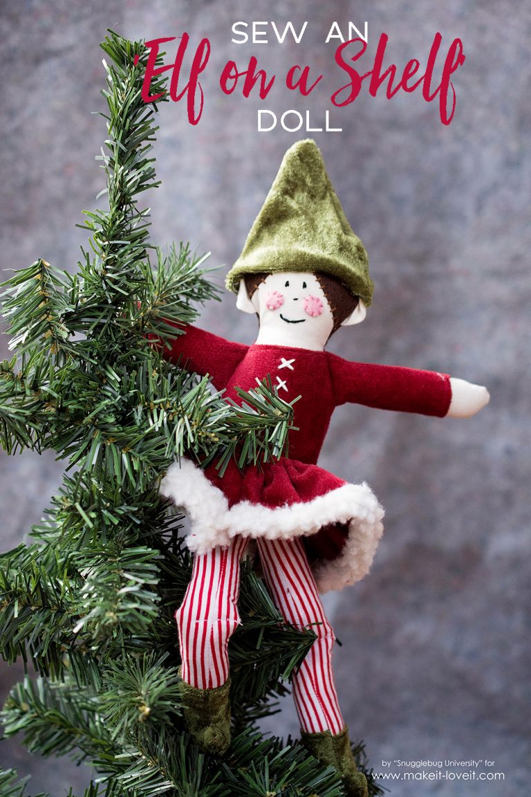 Sew an "Elf On The Shelf" Doll | Make It & Love It