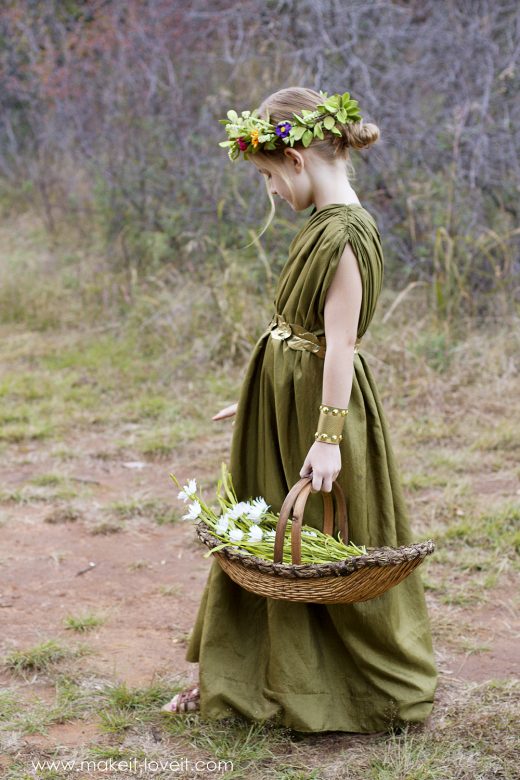 DIY Greek Goddess Costume: DEMETER | Make It & Love It