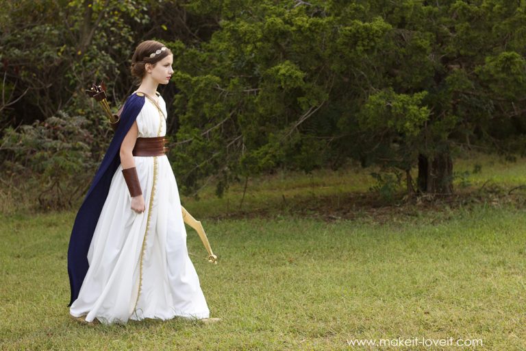 DIY Greek Goddess Costume: ARTEMIS | Make It & Love It