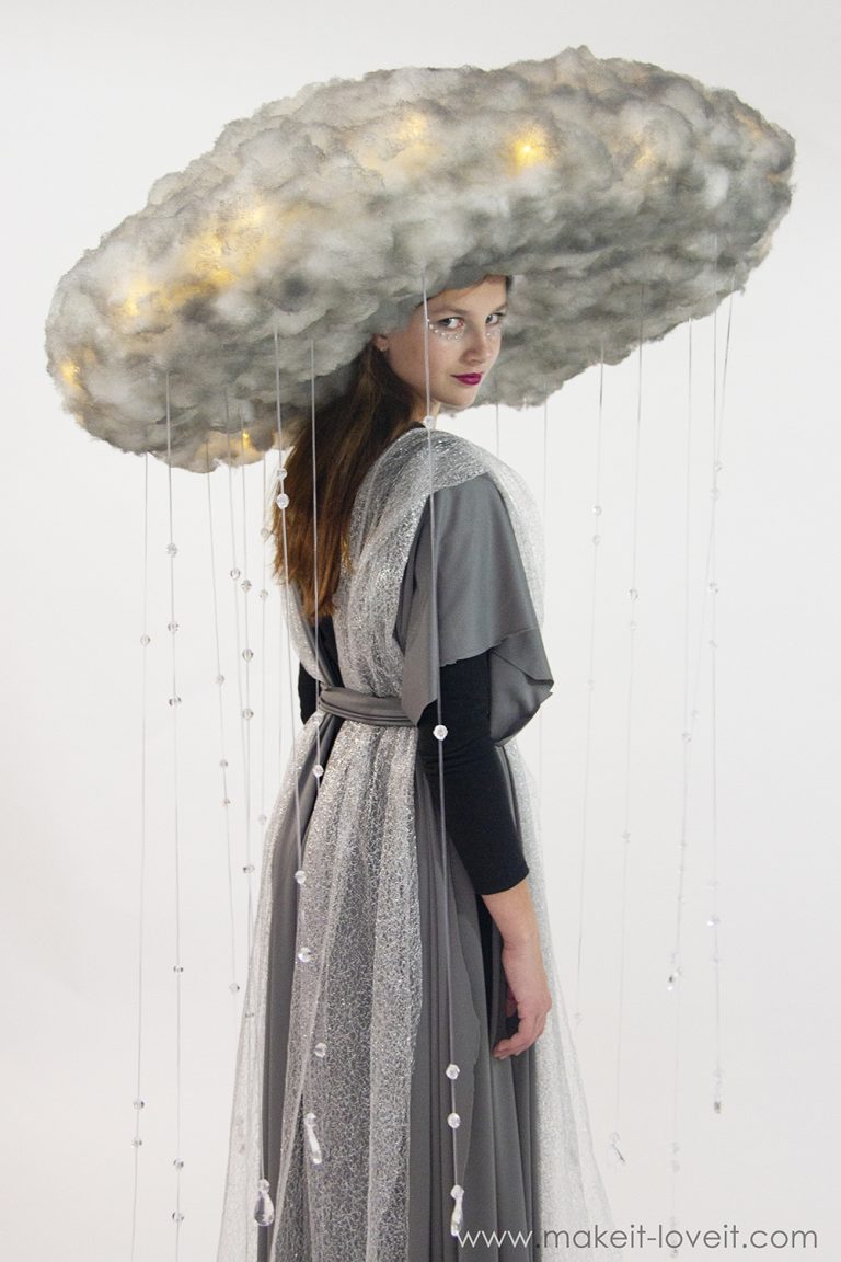 Rain & Storm Cloud Costume (NO-SEW) | Make It & Love It