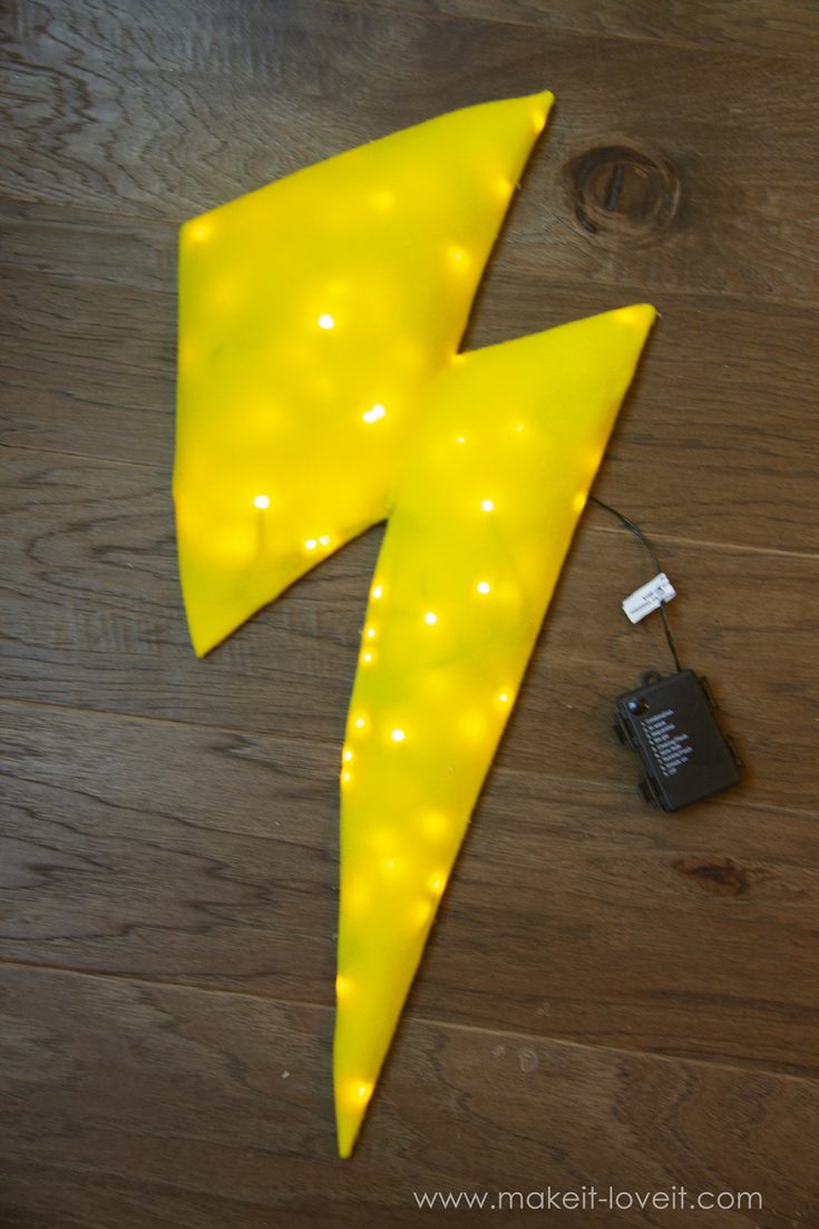 Lightning & Storm Cloud Costume (No-Sew) | Make It & Love It