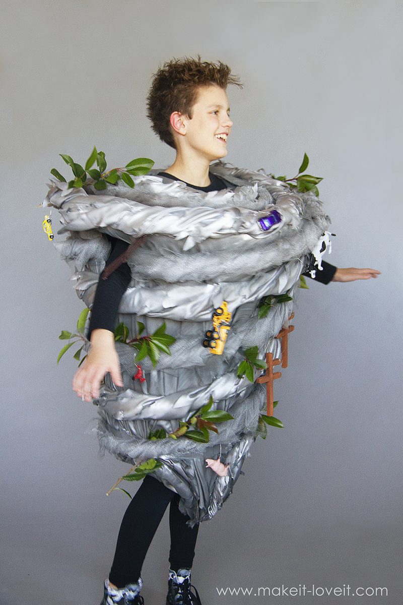Make a NO-SEW Tornado Costume | Make It & Love It